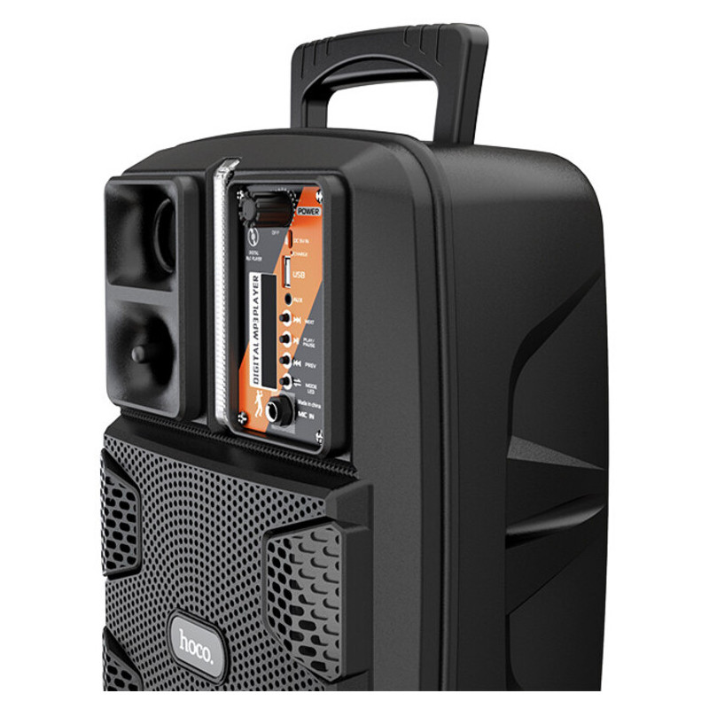 Колонка Hoco BS37 с проводным микрофоном черная – купить по цене: 1 568 ...