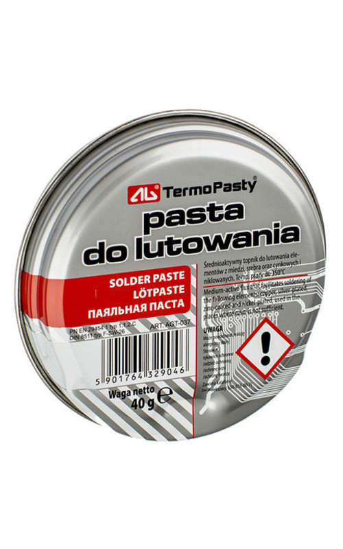 Флюс-паста для пайки AG TermoPasty Pasta do lutowania 40 грамм AG ...