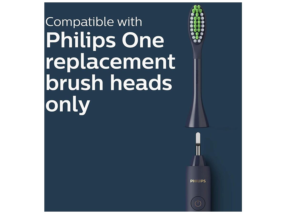Електрична зубна щітка Philips One by Sonicare Battery Midnight Blue ...